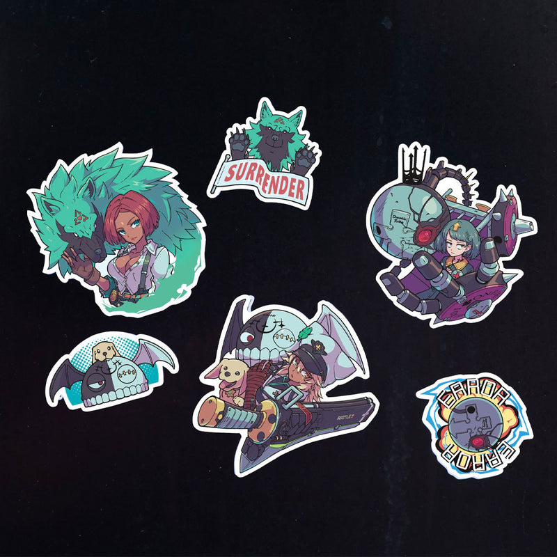 Guilty Gear - Strive Sticker Sheets - Eighty Sixed