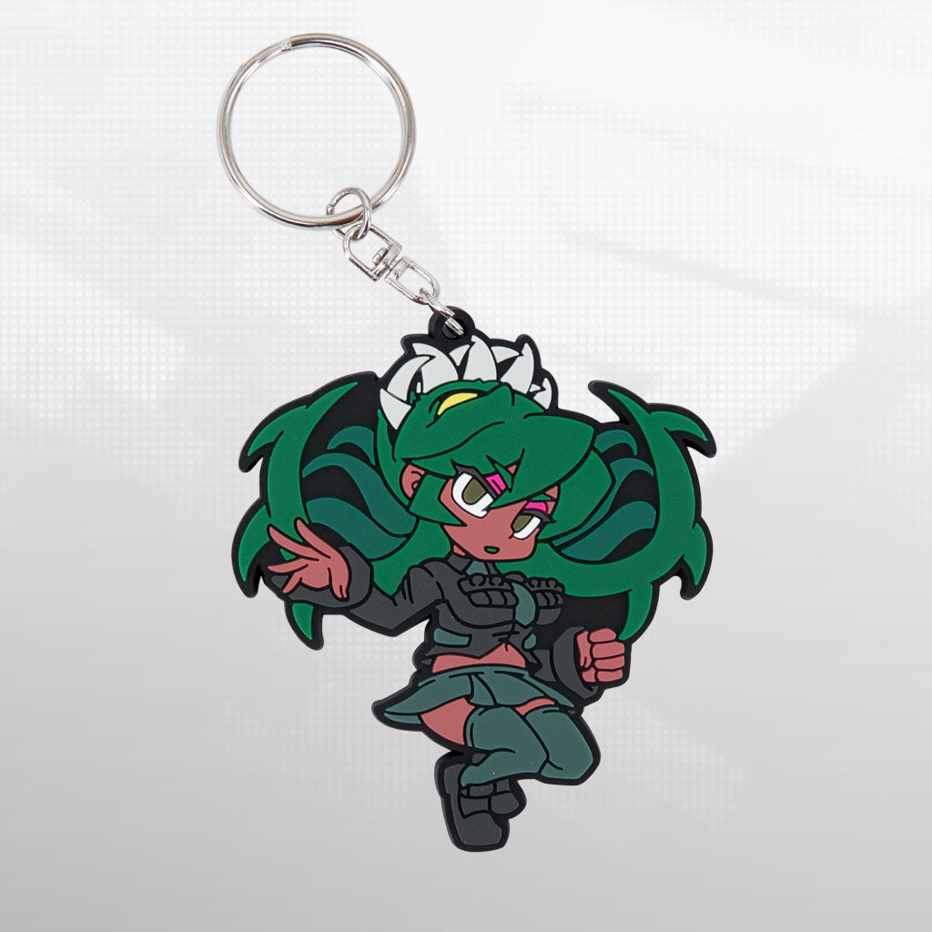 Skullgirls - Fukua Keychain - Eighty Sixed