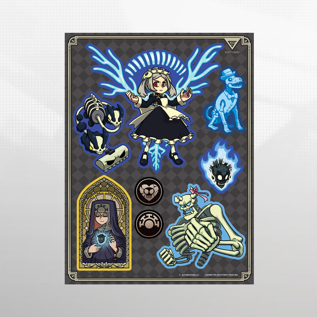 Skullgirls - Marie Sticker Sheet - Eighty Sixed