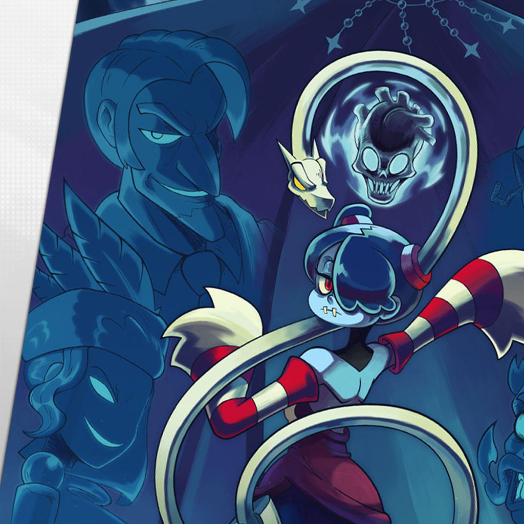 Skullgirls - Filia & Squigly Poster Set - Eighty Sixed