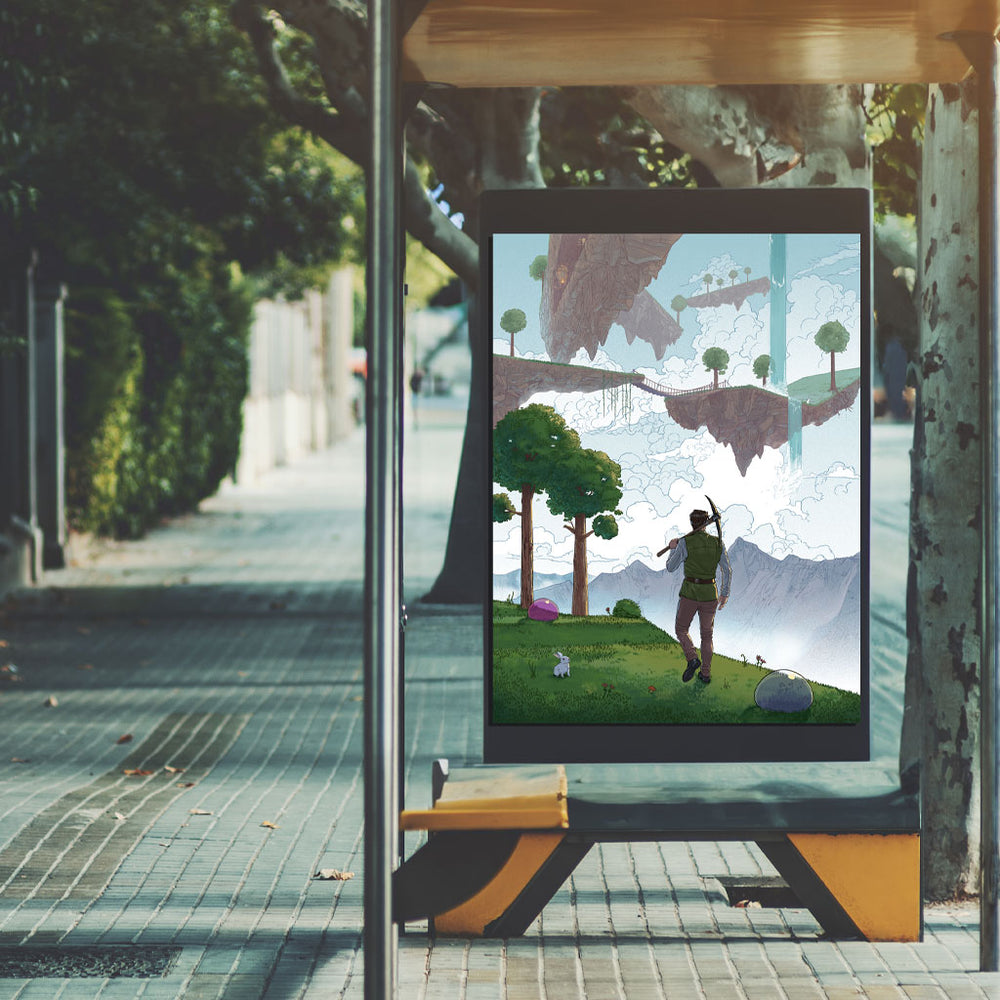 Terraria - Explorer Poster - Eighty Sixed