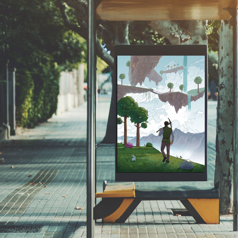 Terraria - Explorer Poster - Eighty Sixed