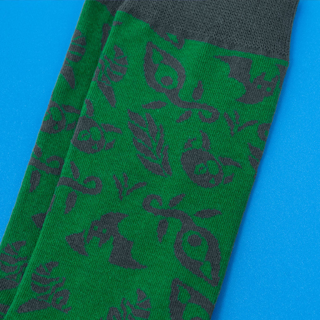 Terraria - Jungle Biome Socks - Eighty Sixed