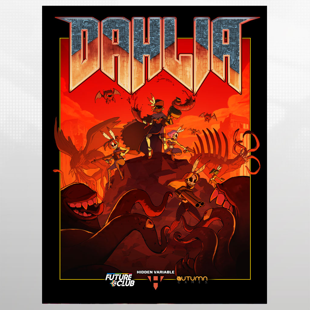 Skullgirls - Black Dahlia Poster - Eighty Sixed