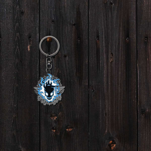 Skullgirls - Skull Heart Metal Keychain - Eighty Sixed
